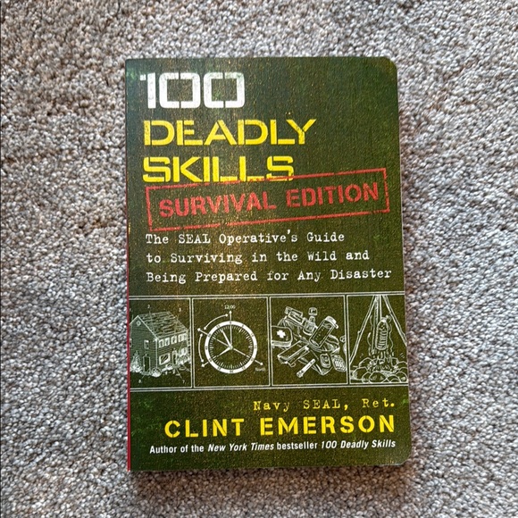 Other | 10 Deadly Skills Survival Edition Book By Navy Seal Ret Clint ...